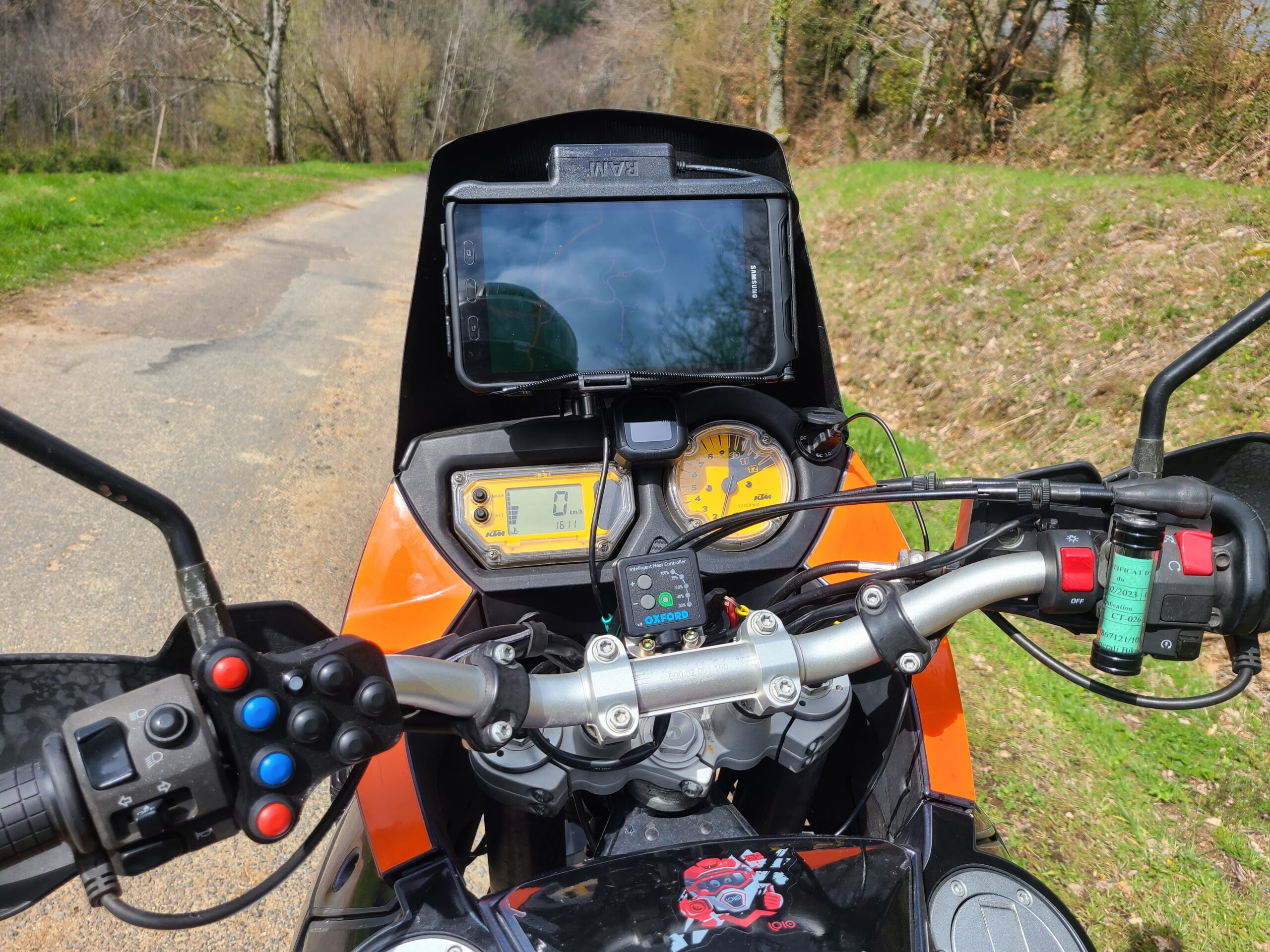 Samuel, France, KTM 990 - JaxeADV